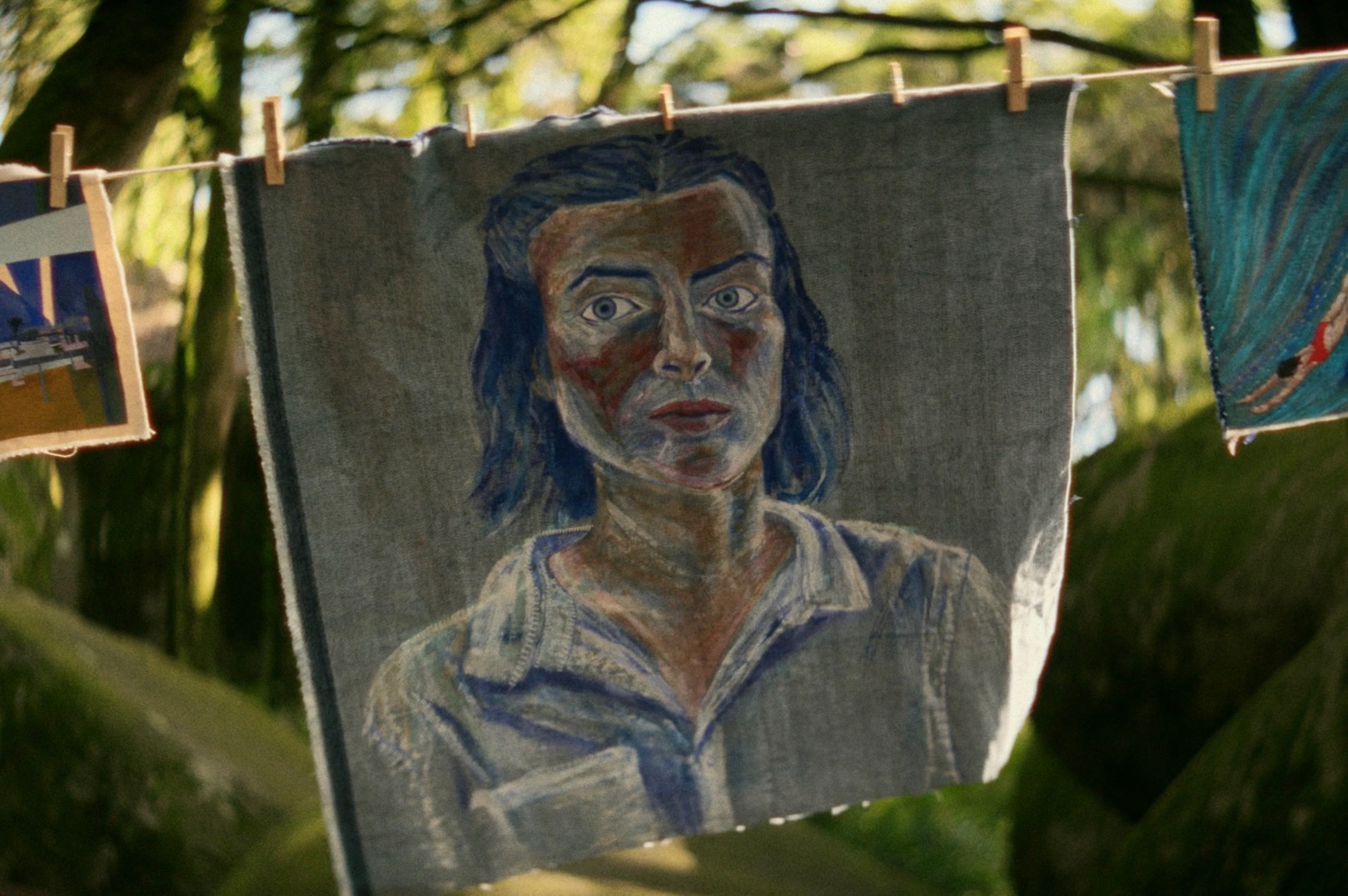 Screen grabs from the “Tanya Fryer – Catching Time” short artist ...
