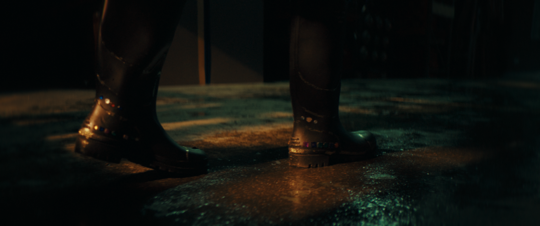 Screen grabs from the “HUSH RABBIT” short film. Color graded by ...