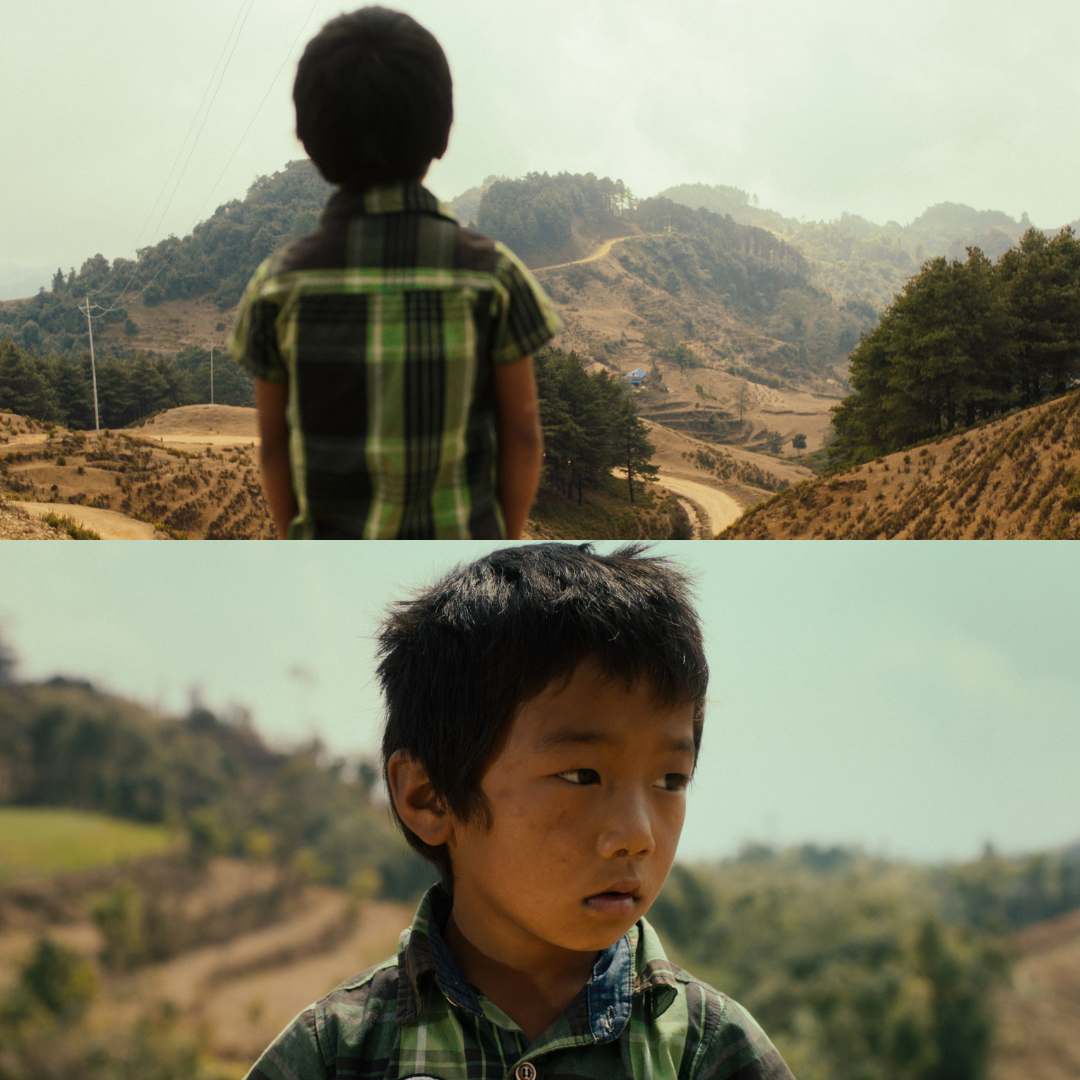 Screen grabs from the «A Road to A Village» feature film. Color graded ...