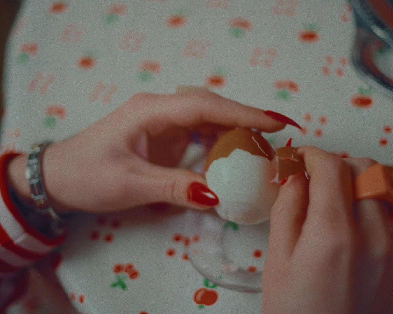 Screen grabs from the «Mert Çodur – Yine Bana Kal» music video. Color ...