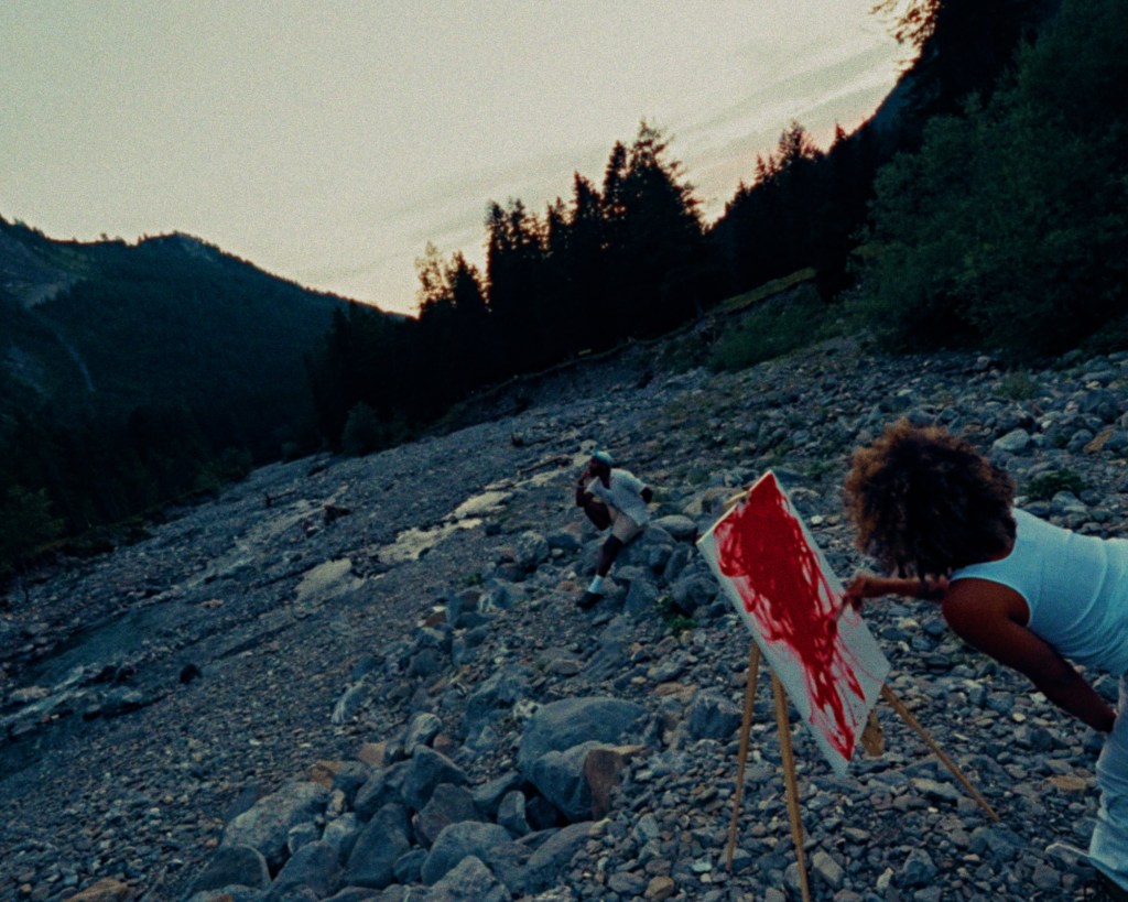 Screen grabs from the «Lakna ft. Malcolm – Sans écran» project. Color ...