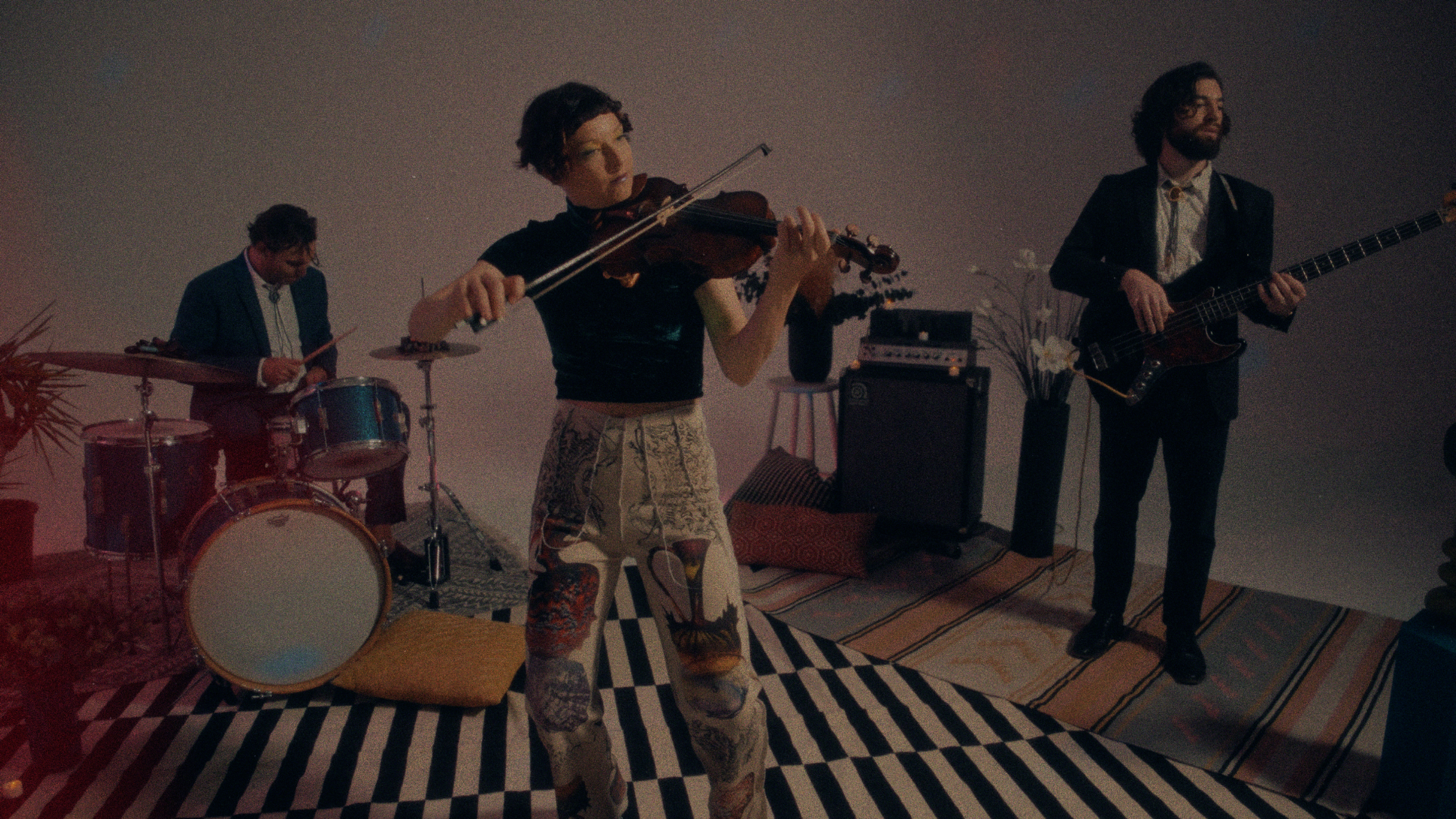Screen grabs from the “Peppered” music video. Color graded by Jeremy ...