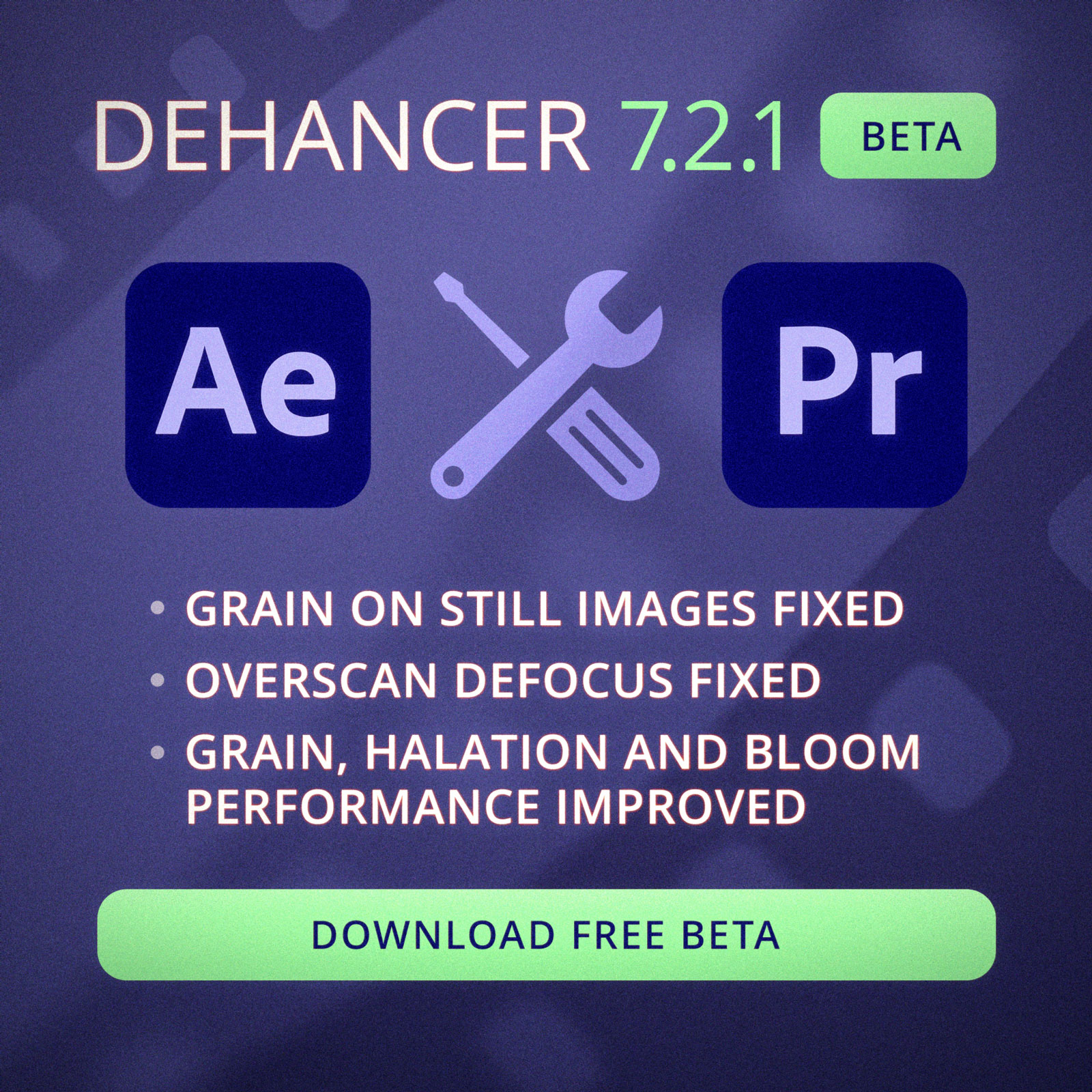 Dehancer 7.2.1 Beta for Adobe Premiere/After Effects is out! – Dehancer ...