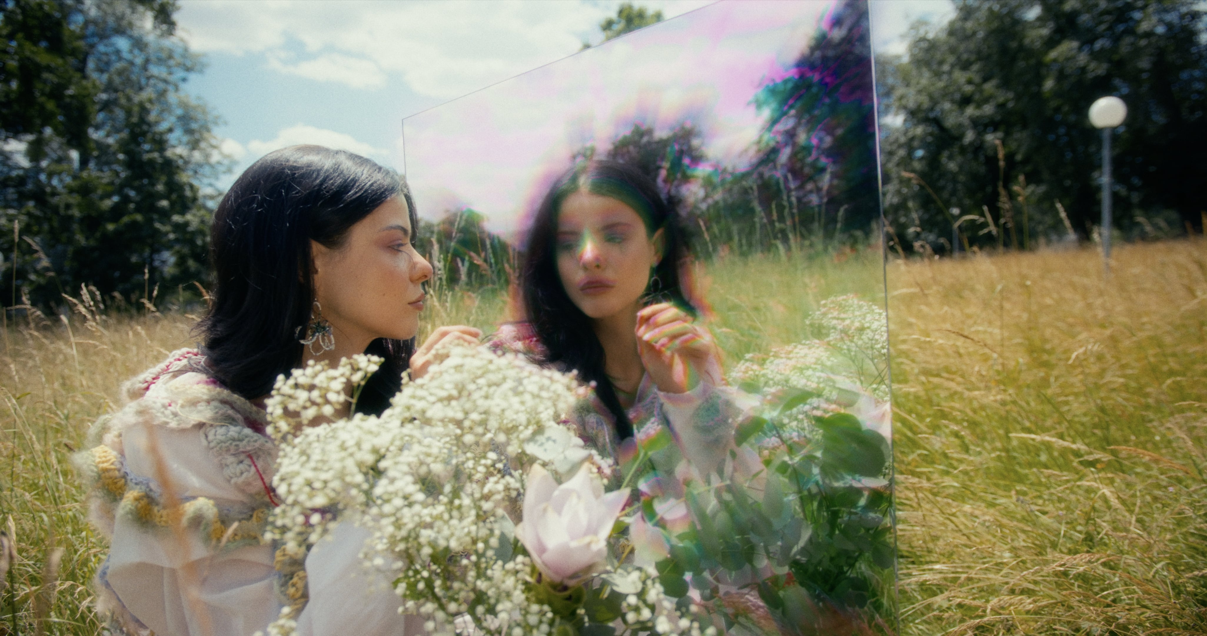 Screen grabs from the “DELULU FASHIONSHOW 2024” project. Color graded ...