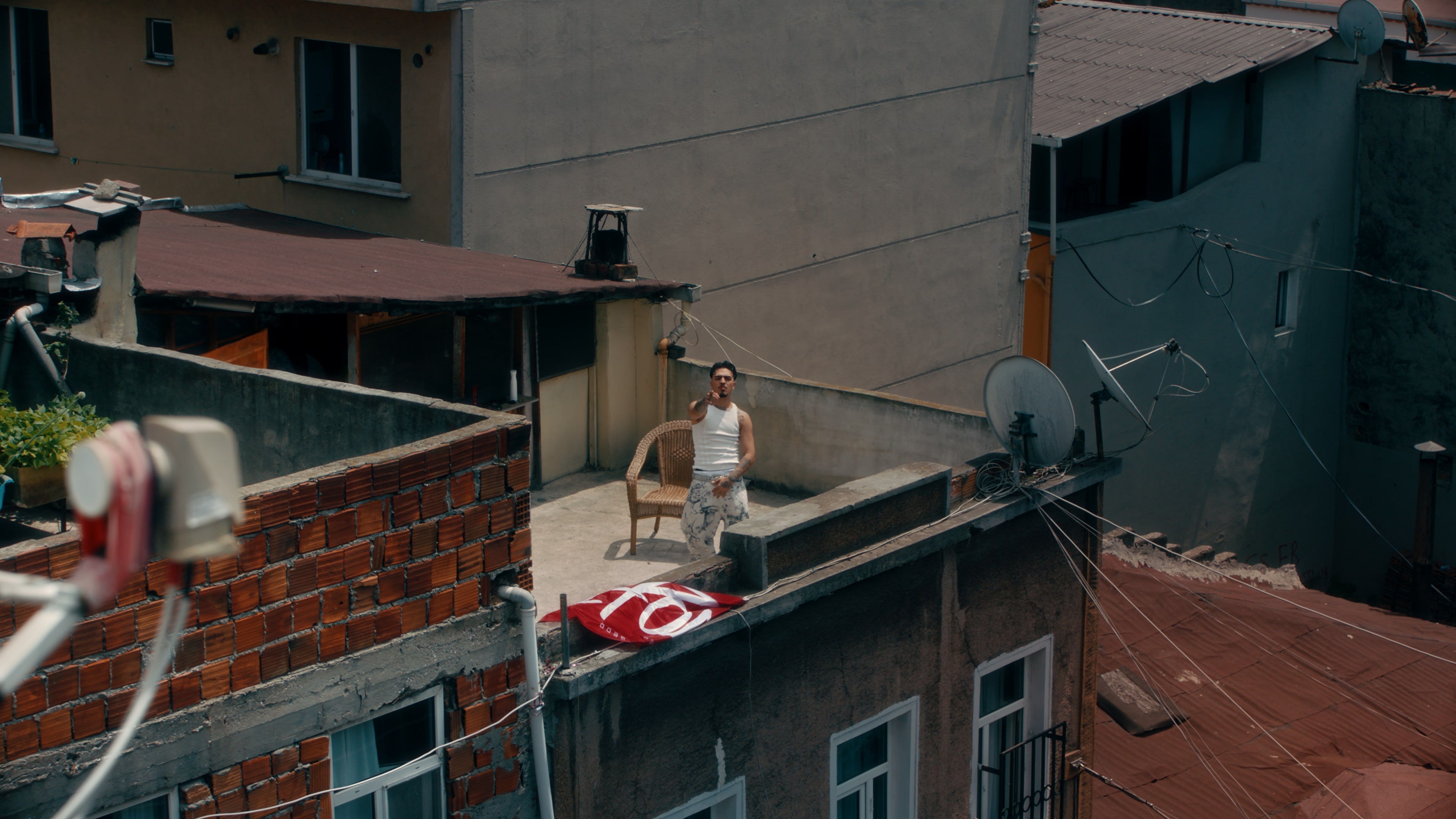 Screen grabs from the “RONDO” music video by JeffRedd. Color graded by ...