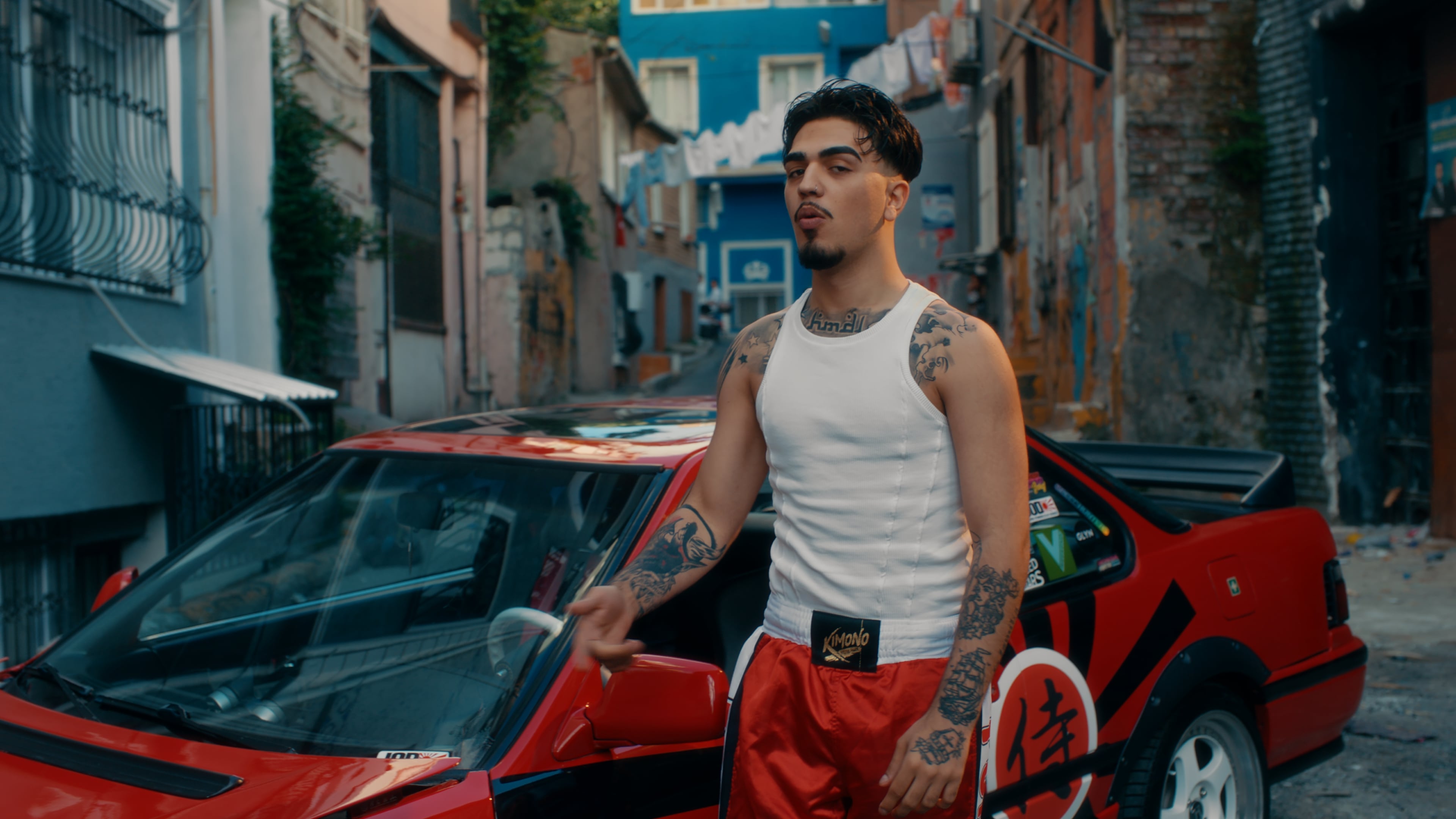 Screen grabs from the “RONDO” music video by JeffRedd. Color graded by ...