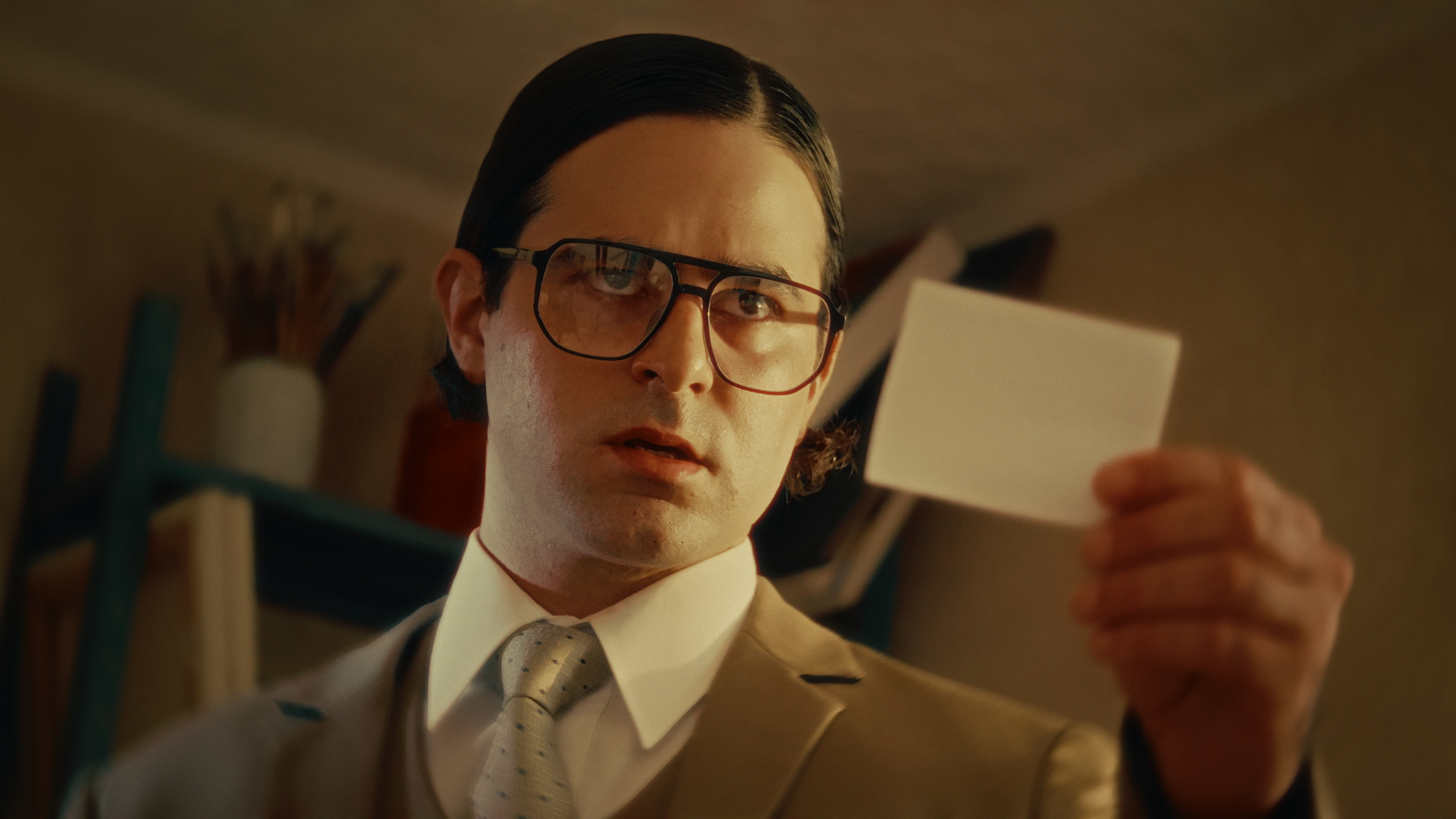 Screen grabs from the “Monalisa Style” music video by Bernardo. Color ...