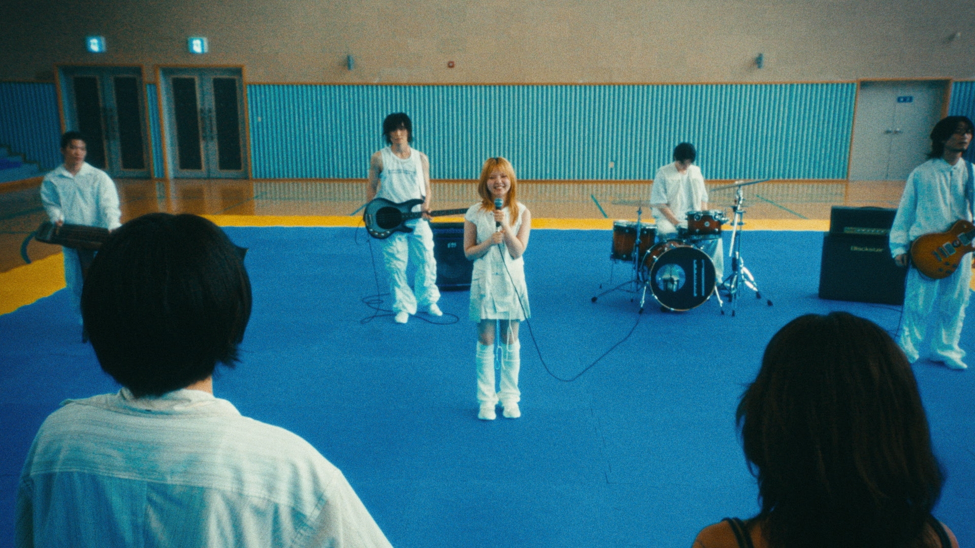 Screen grabs from the “Havin’ a Good Time” music video by KARDI. Color ...